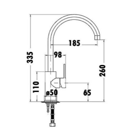 Gooseneck Sink Mixers - Hardware Abouts