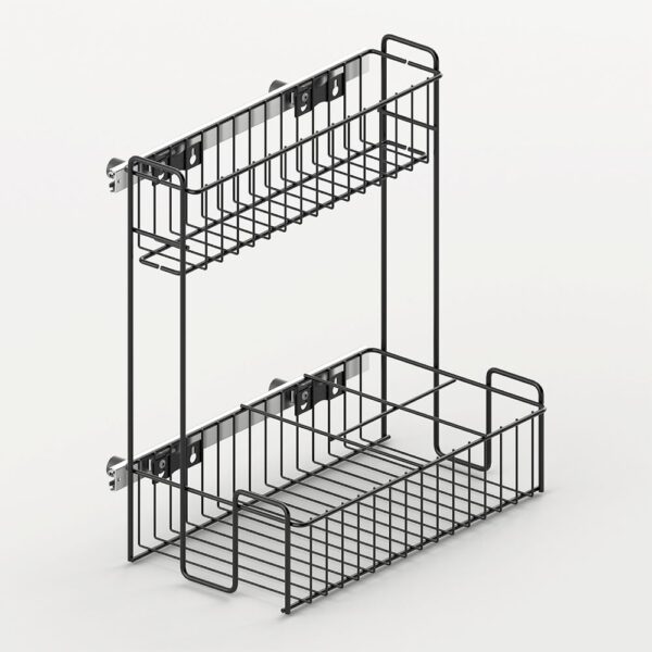 Hettich OIRA Pull Out Cleaning Utensil Rack - Hardware Abouts